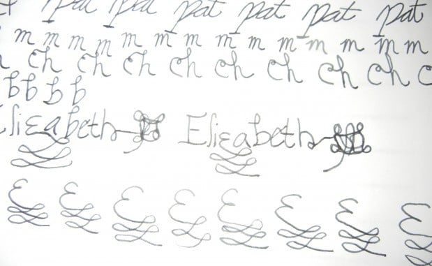 chancery script | Mrs. Steven's Classroom Blog