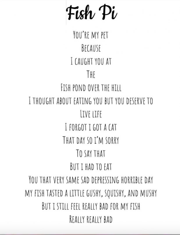 Poetry Pi | Mrs. Steven's Classroom Blog